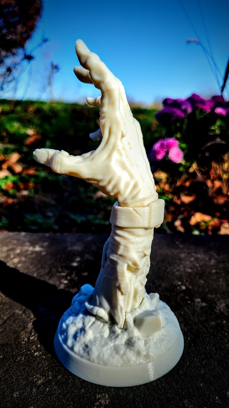 Zombie Hand Sculpture Zombie Model Hand Kit the Living - Etsy