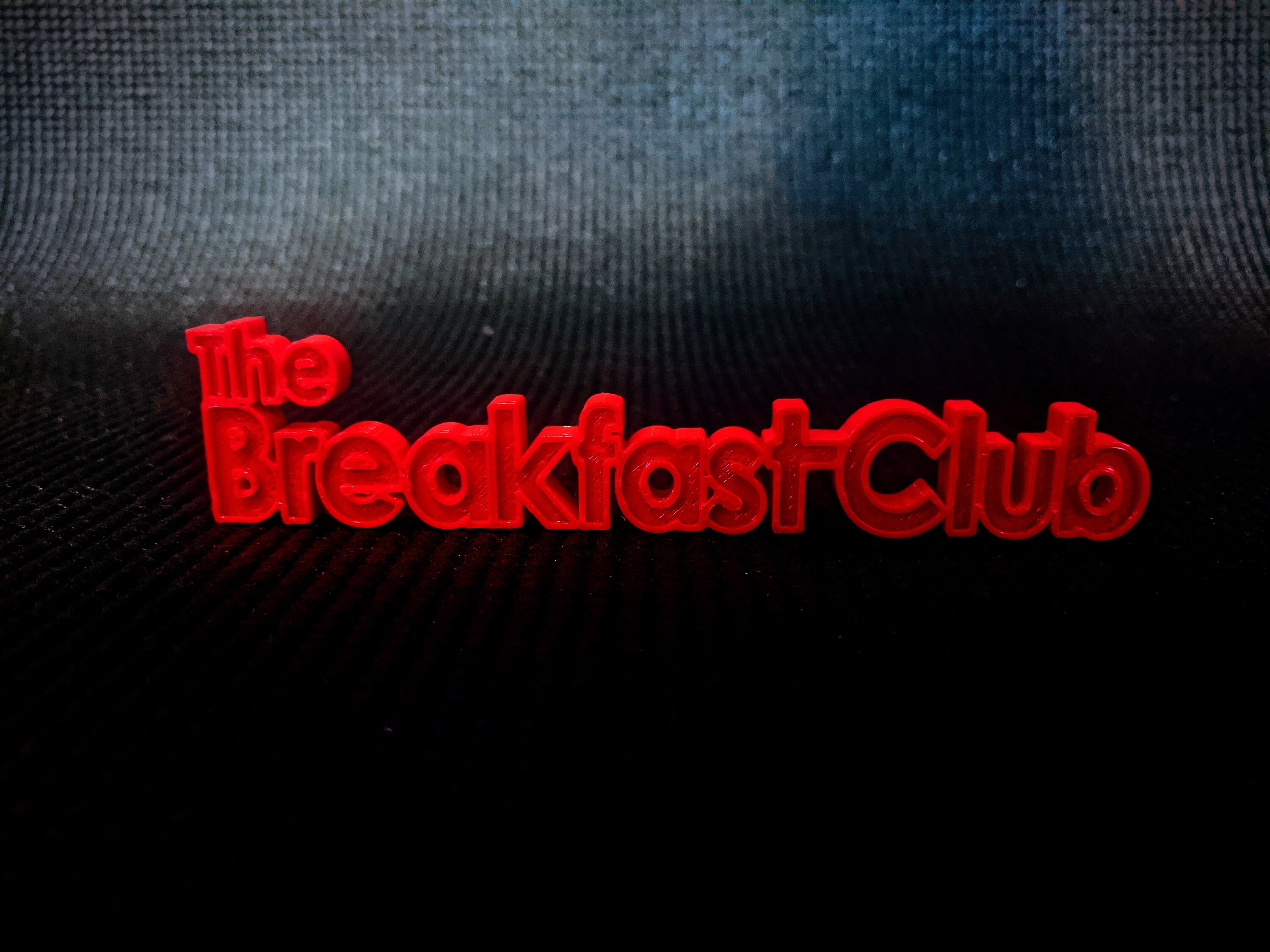The Breakfast Club Movie Logo Shelf Wall Art Display Desk Art - Etsy