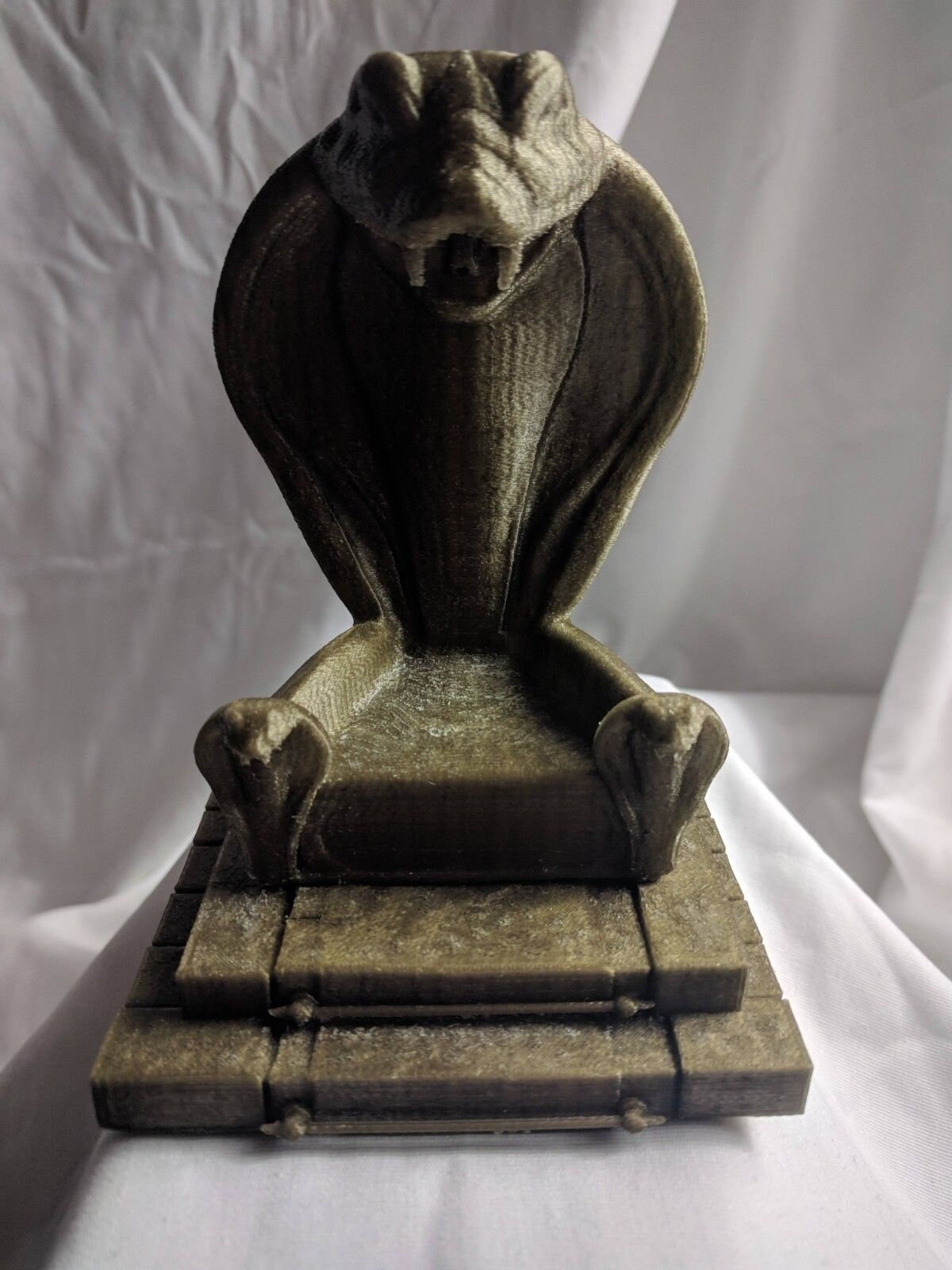 GI Joe Cobra Commander Destro Serpentor Throne Elite 3D | Etsy