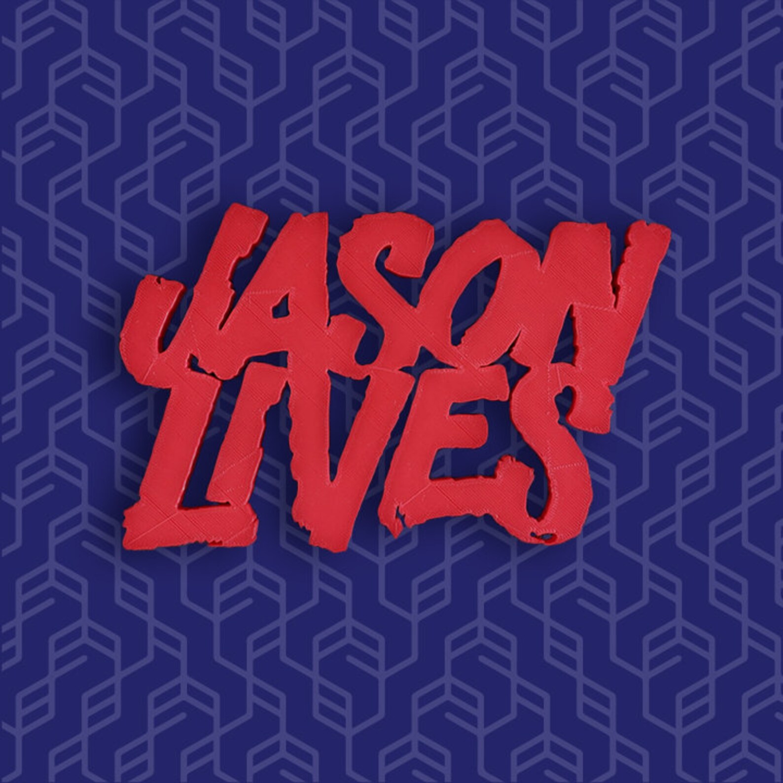 Jason Lives Shelf Art Movie Display Complement to Horror Film - Etsy