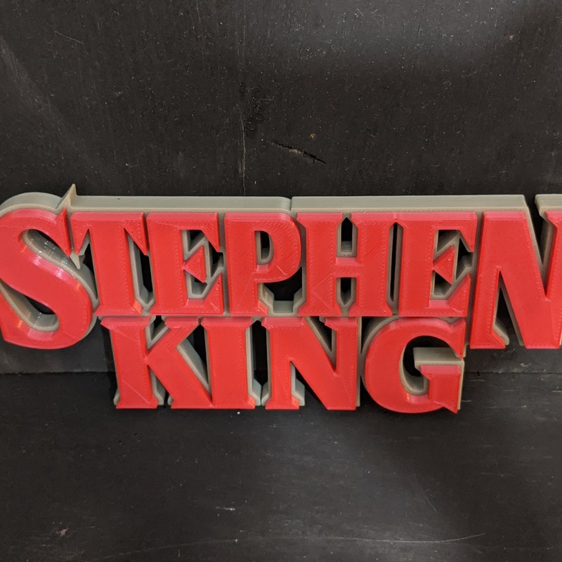Stephen King Book Poster - Etsy
