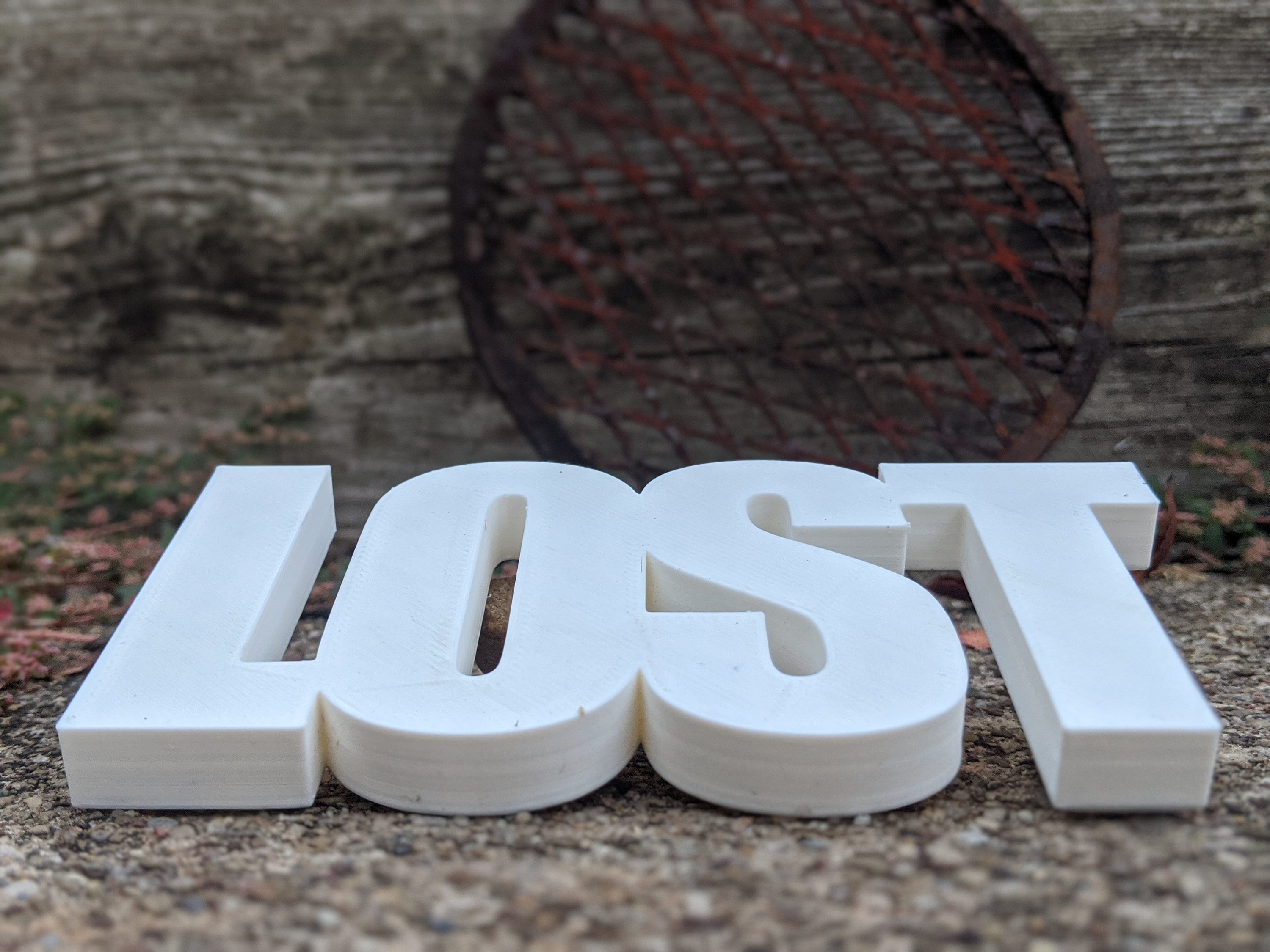 Lost TV Show Logo Shelf Display Desk Art Cult Film Logo Sign - Etsy Ireland
