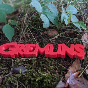 Gremlins Shelf Art Movie Display Complement to Horror Film Collection ...