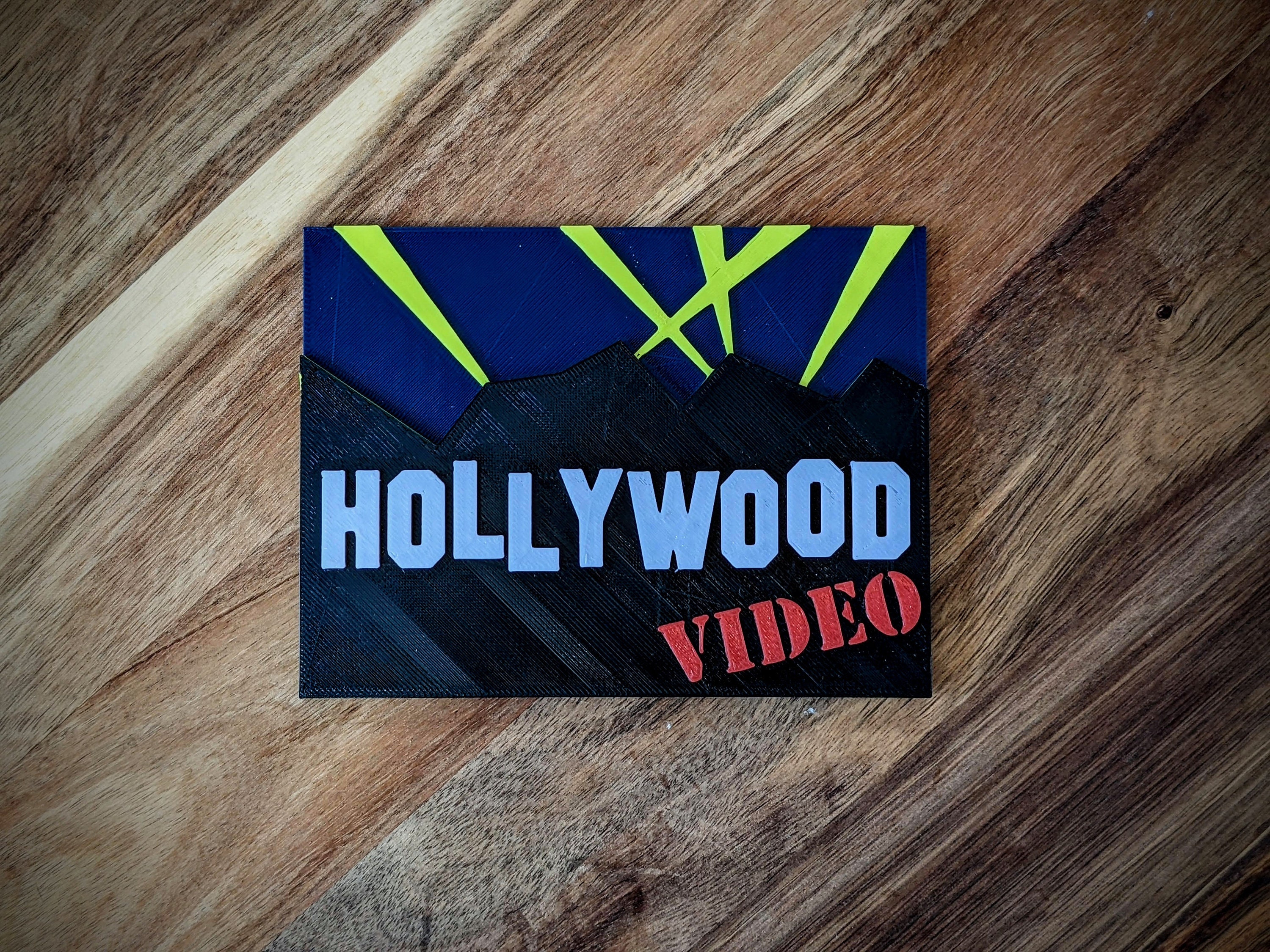 Movie Store Fan 3 Sign Set Shelf Display Collection Room Sign | Etsy