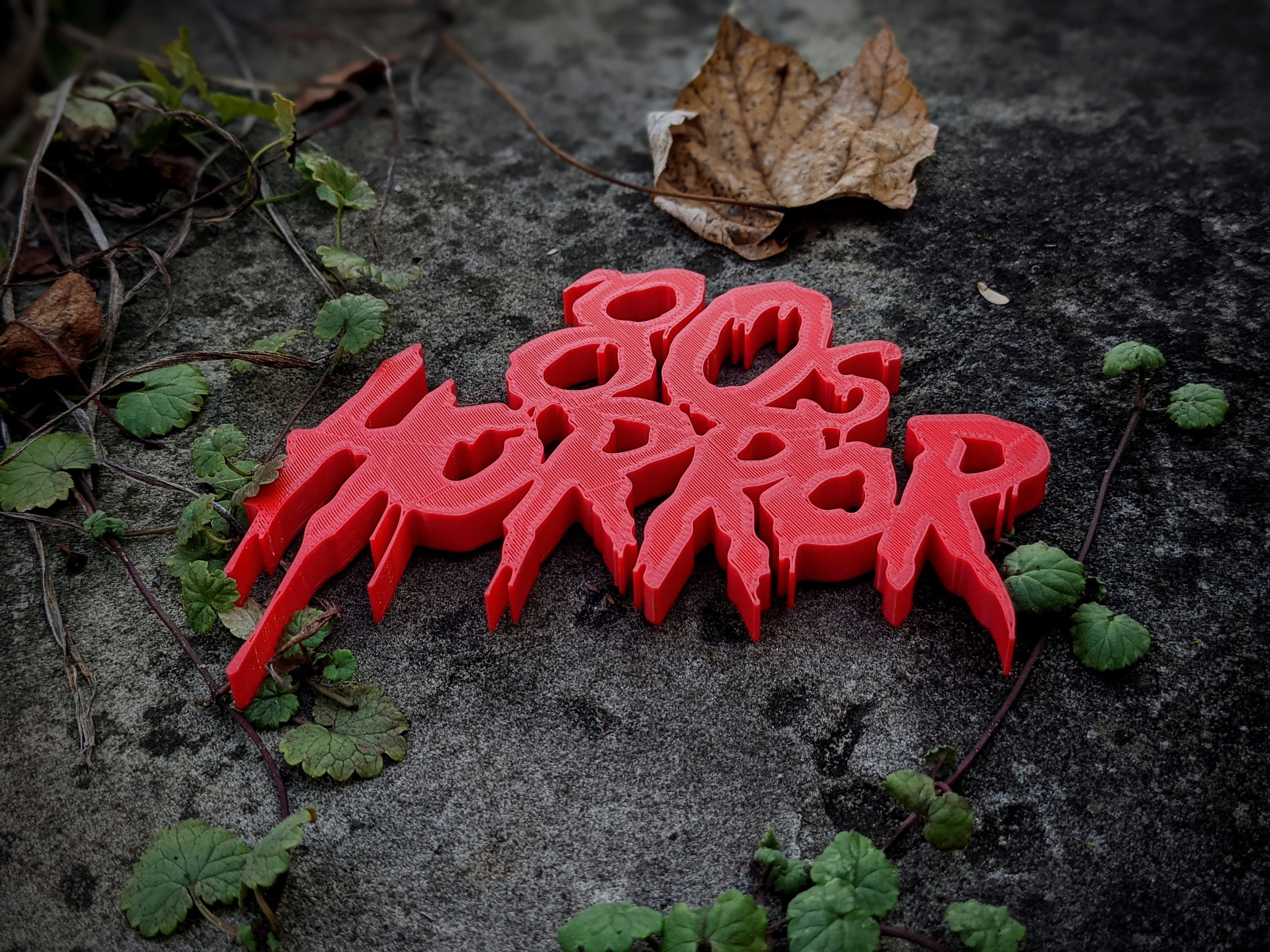 1980's 80's Horror Shelf Art Movie Display Sign for - Etsy