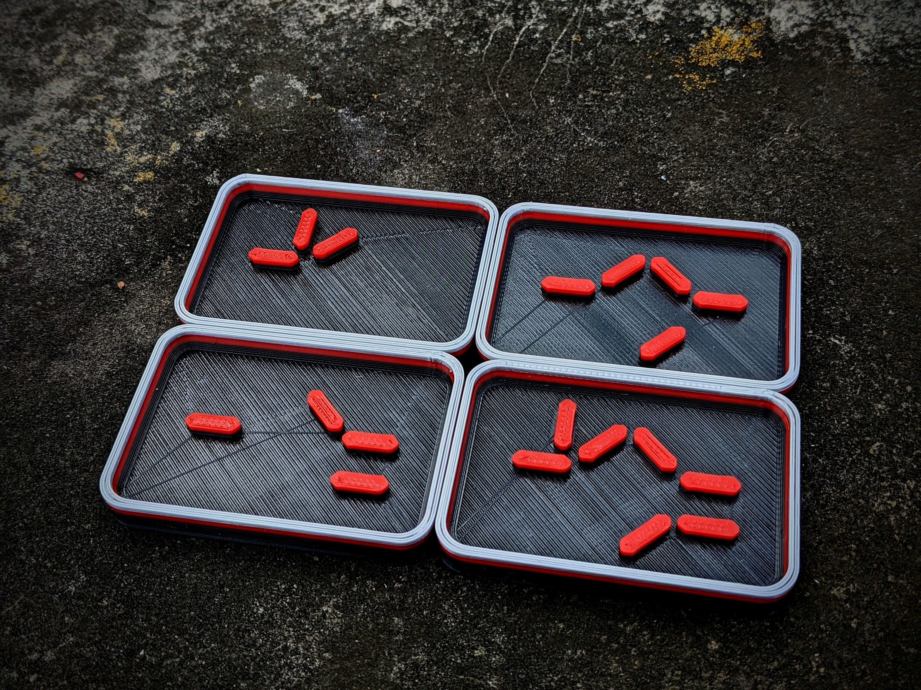 Self Destruct Countdown Timer Symbols From the Predator Movie | Etsy UK