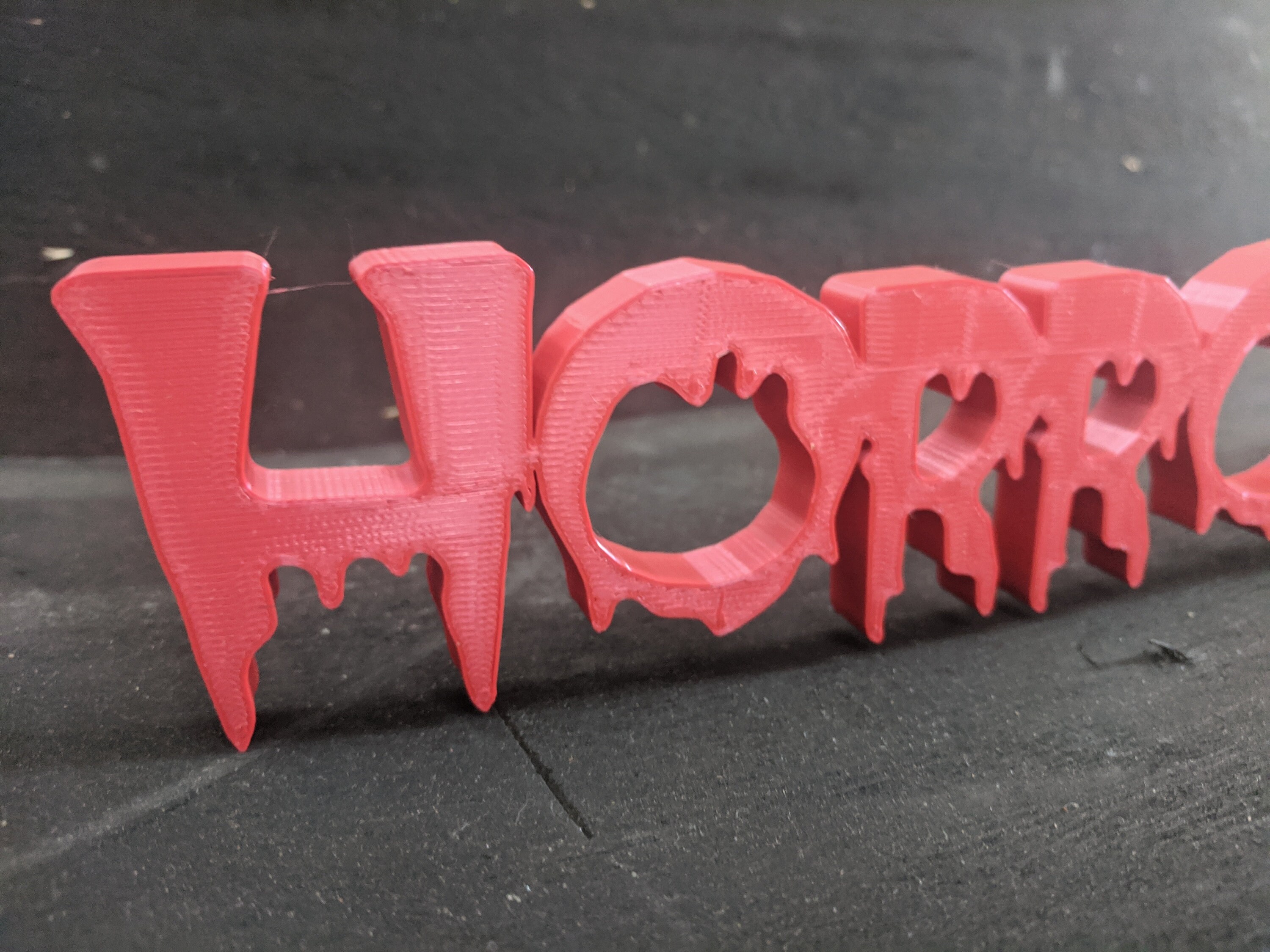 Horror Movie Genre Single Sign Movie Display for Film | Etsy