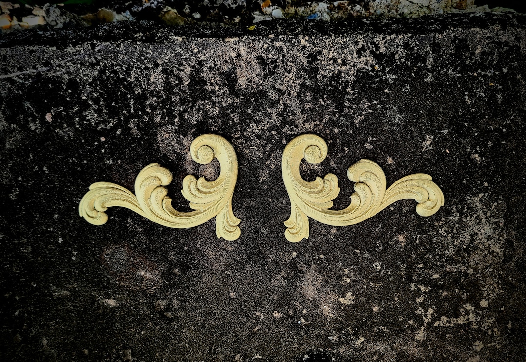 Filigree 3D Flourish Wall or Framing Accent - Gothic Filigree Wall ...