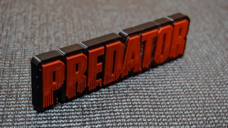 Predator Movie Logo Shelf Wall Art Display Desk Art Classic - Etsy