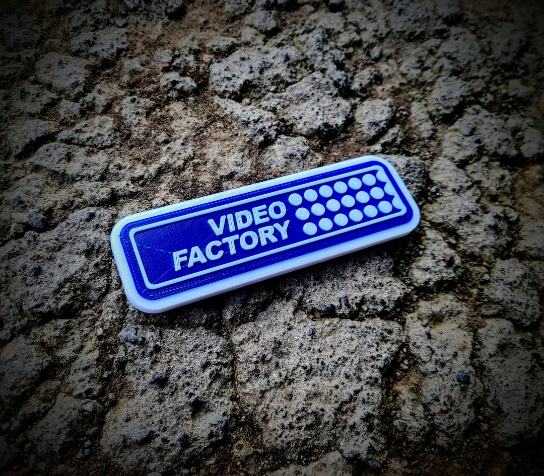 Vintage Inspired Video Factory Retro Video Rental Store Sign ...