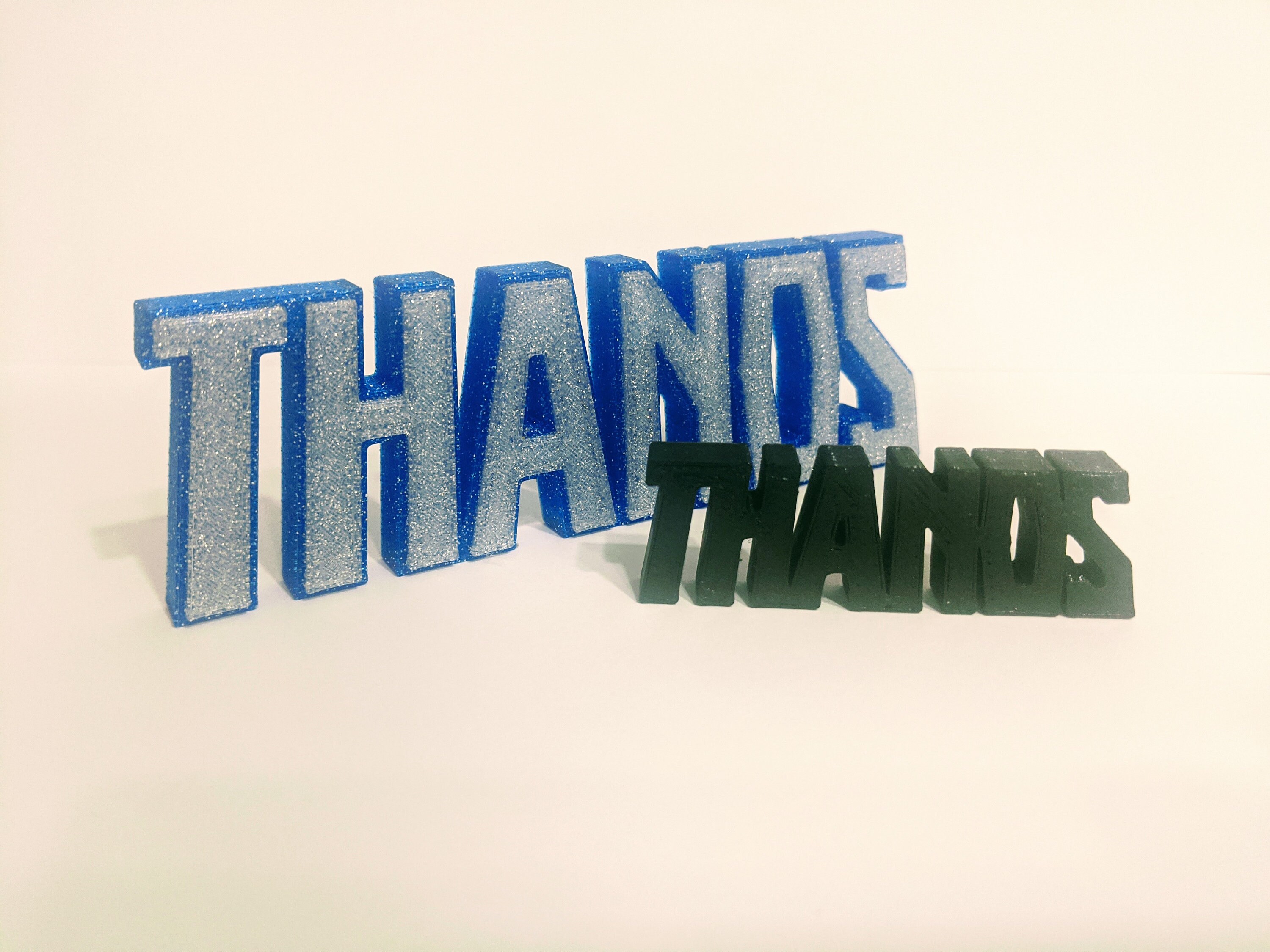 Thanos Desk Sign Wall Art Pop Sign Shelf Display Marvel - Etsy