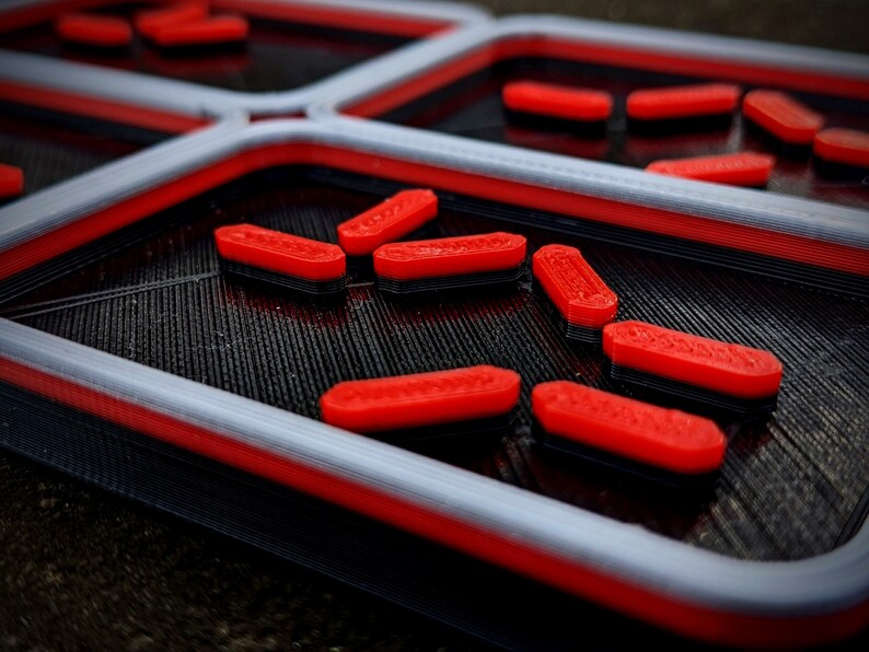 Self Destruct Countdown Timer Symbols From the Predator Movie | Etsy UK