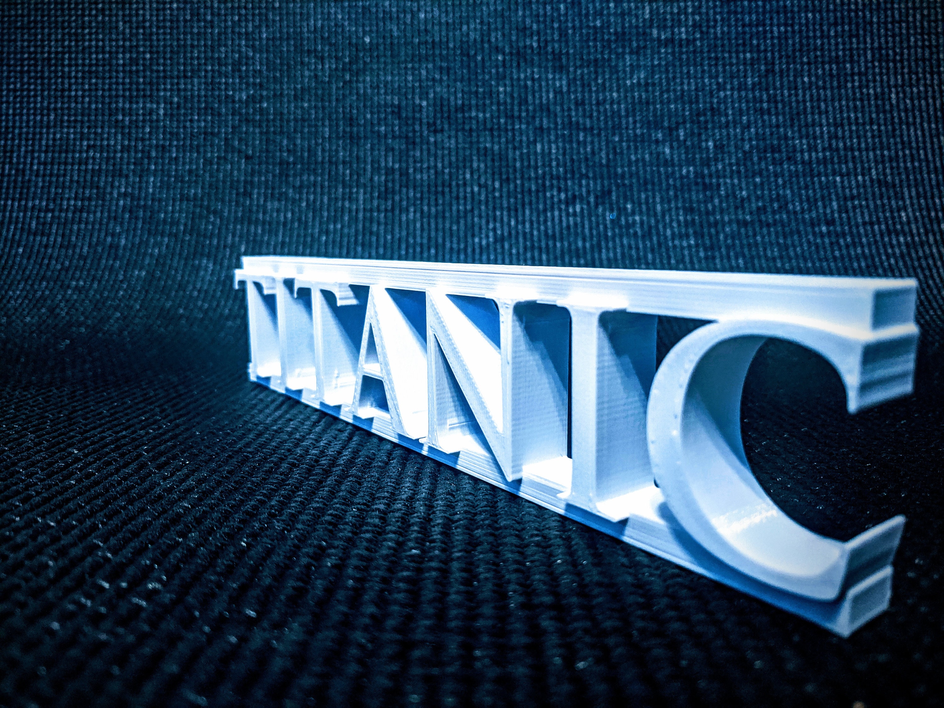 Titanic Movie Logo Shelf Wall Art Display Desk Art Cult Film | Etsy