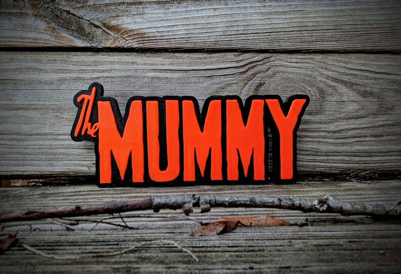 The Mummy Vintage 1931 Movie Logo Film Collection Shelf Art - Etsy