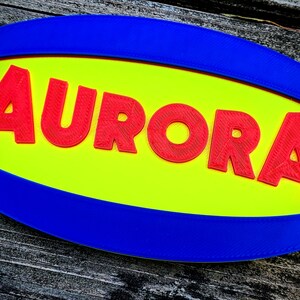 Aurora Model Company - Vintage Model Sign - 1960s Americana - Vintage ...