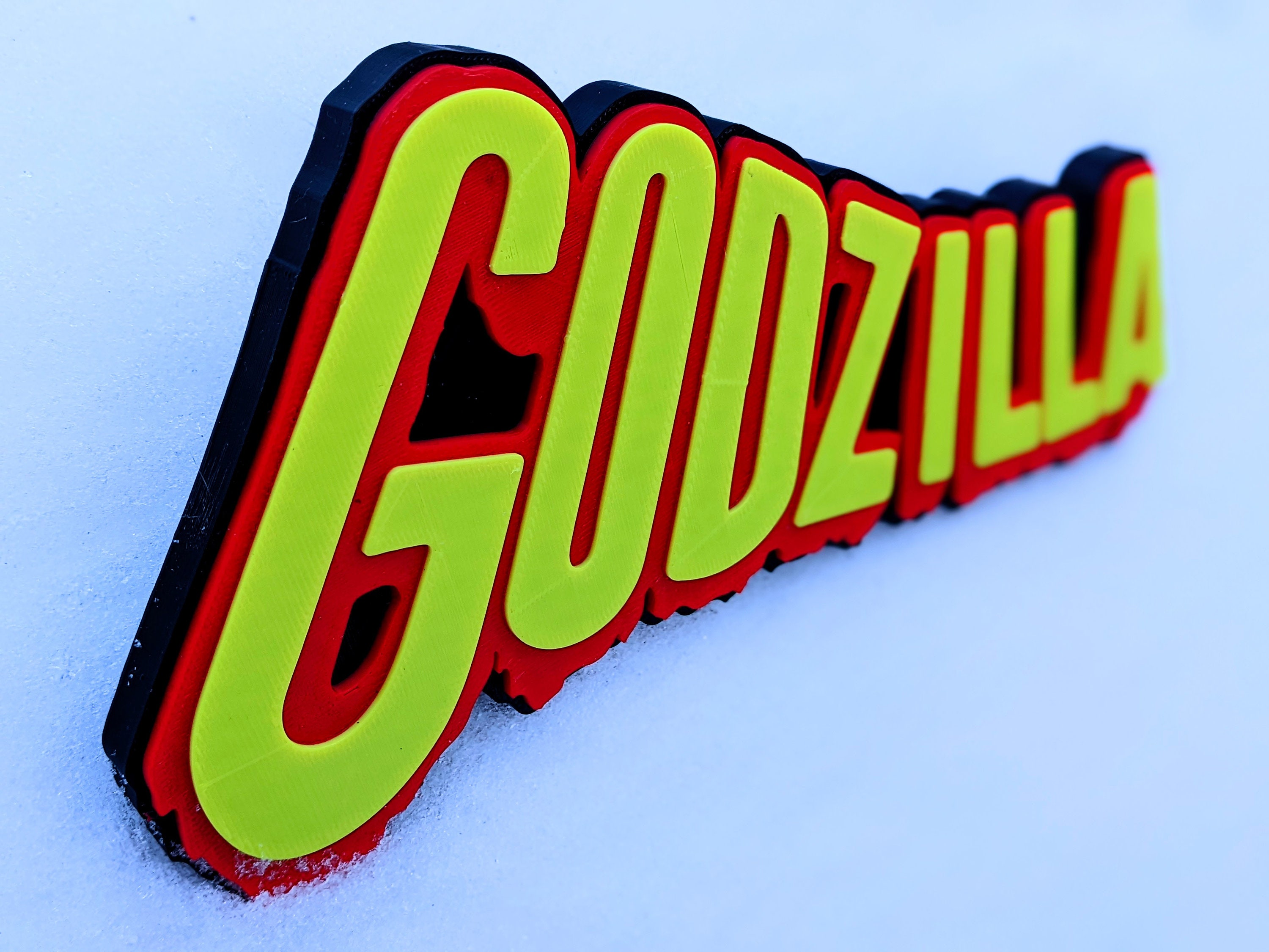 Godzilla 1956 Movie Shelf Display Theatre Room Sign - Etsy