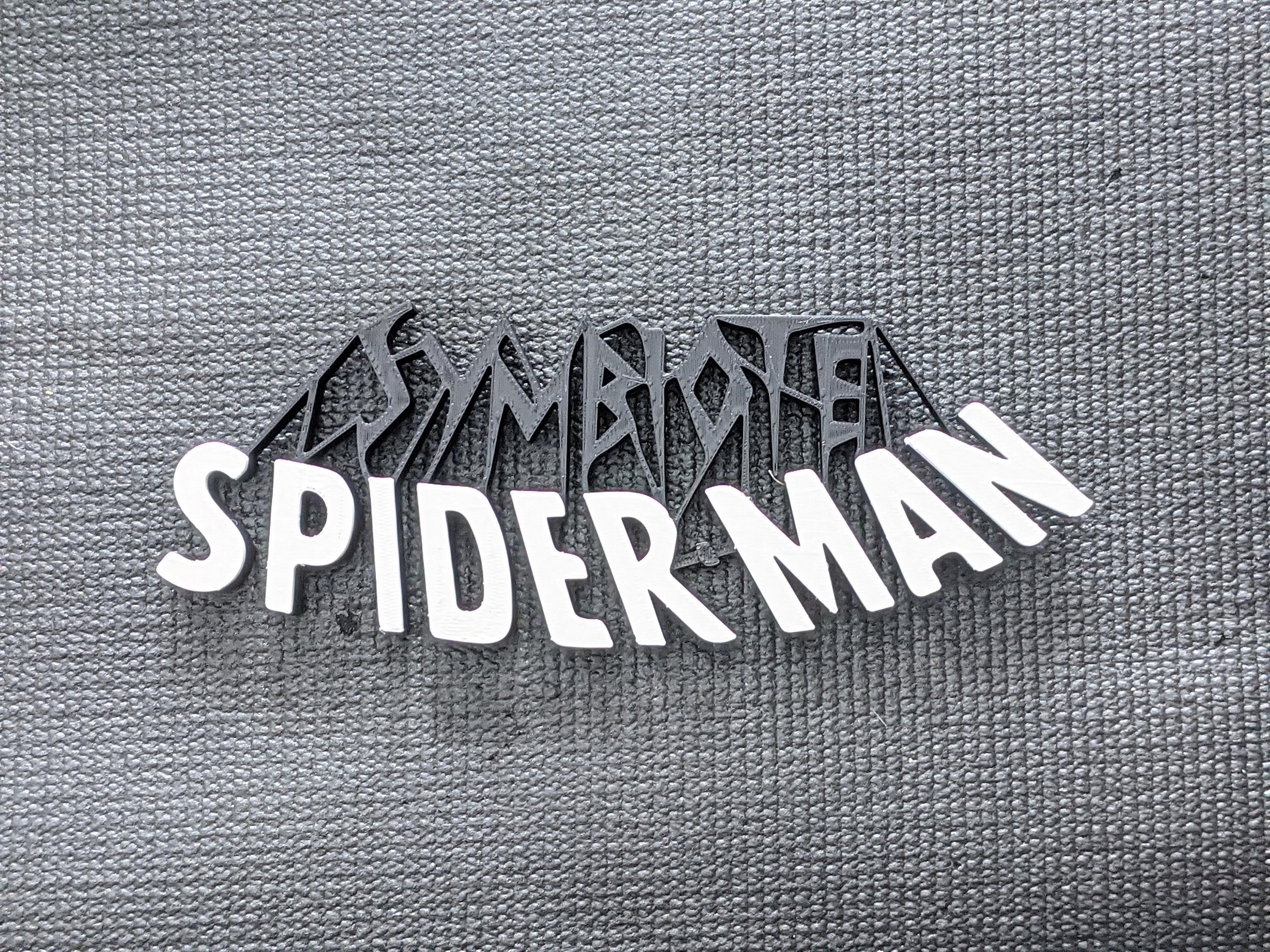 Symbiote Spiderman Logo