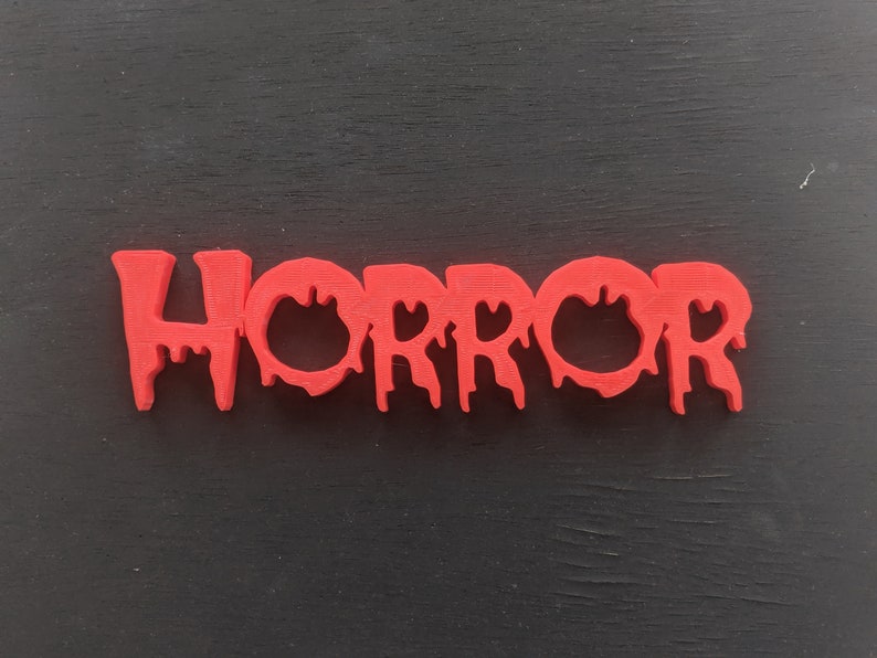 Movie Genre Signs, Movie Display for Film Collection or Movie ...