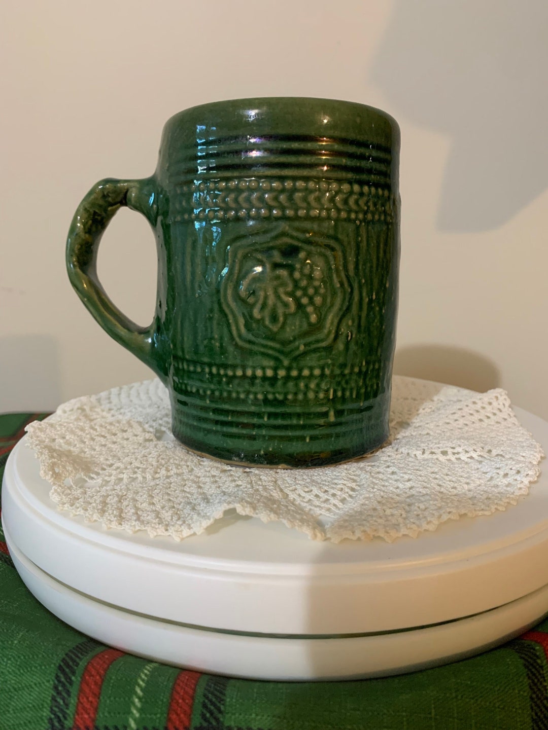 Antique 1926 Nelson Mccoy Stoneware Mug/ Tankard - Etsy