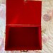 Vintage Rectangular Wood Box Encrusted With Seashells - Etsy