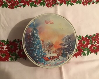 Vintage Shirley Jean Fruit Cake Tins - Etsy