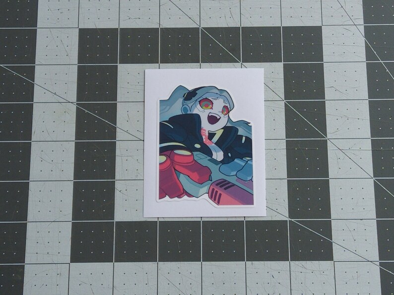 Rebecca Cyberpunk Edgerunners Vinyl Sticker Waterproof - Etsy Hong Kong