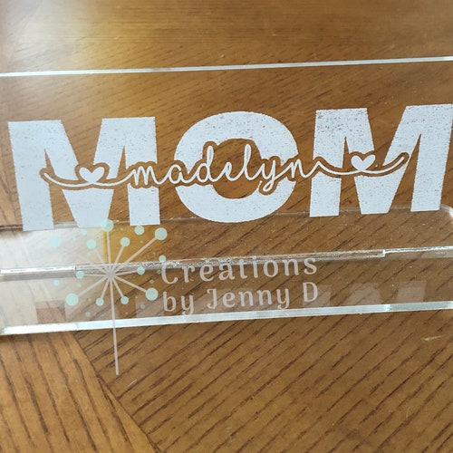 Laser Digital Standing Desk Sign Desk Stand Laser File - Etsy