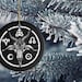 Baphomet Tree Ornaments. Pagan Holiday Decoration. Occult Halloween ...