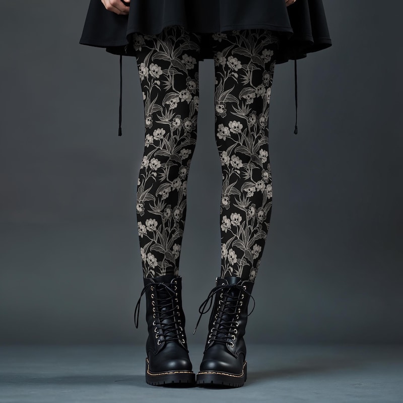 Gothic Leggings - Etsy