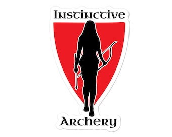 Female Archer Decal - Etsy