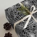 Spooky Gift Wrap Pack Black White and Red Halloween Wrapping - Etsy