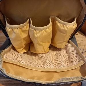 Occult Cicada Diaper Bag Nappy Backpack W/ Witchy Esoteric Moth & Scarab Pattern. A Spooky Gift ...