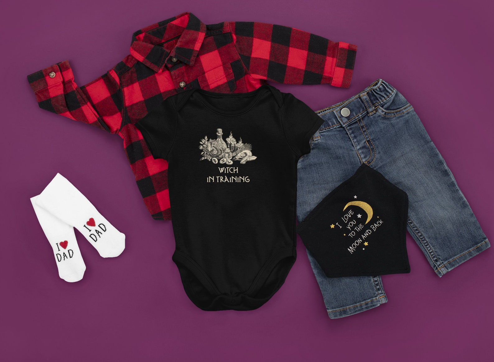 Witch Baby Shirt, Witch in Training Infant Tee, Toddler Halloween ...