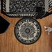 Occult Tarot Rug, Round Accent Carpet W/ Witchy Esoteric Wheel of ...