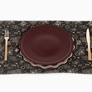 Witchy Cicada Placemat: Adorn Your Dining Table in Dark Occult Magick W ...