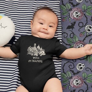 Witch Baby Shirt, Witch in Training Infant Tee, Toddler Halloween ...
