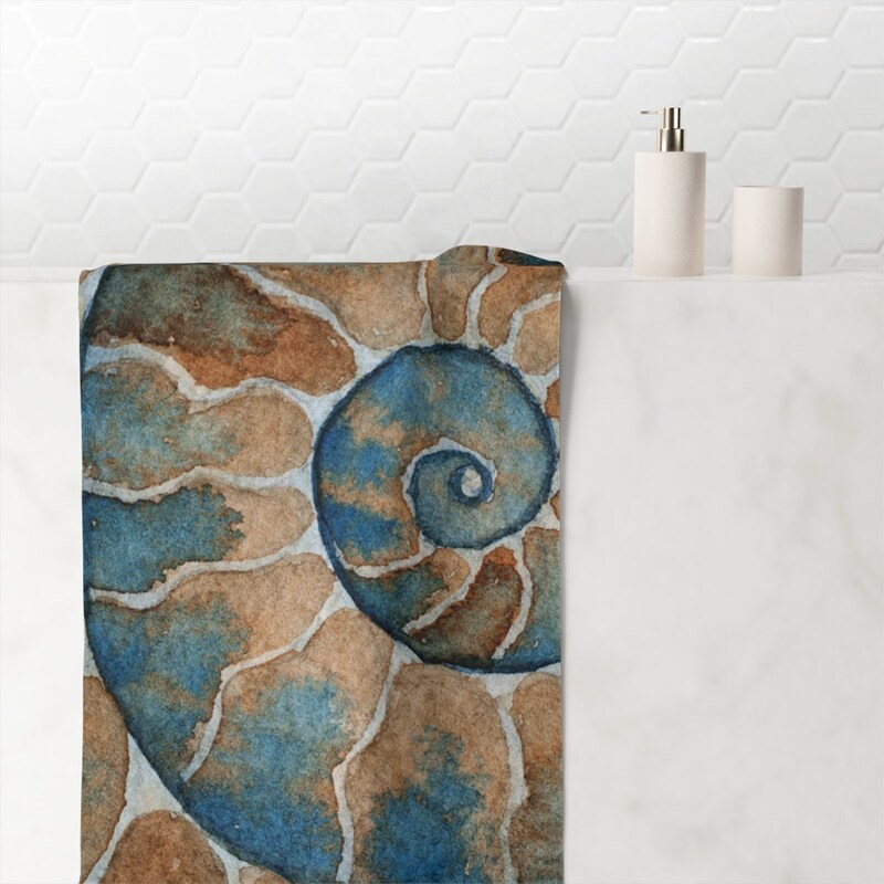 Seashell Towel - Etsy