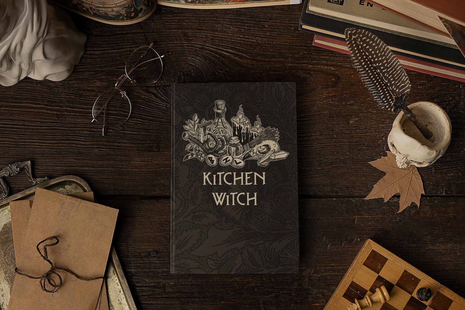 Kitchen Witch Recipe Book, Modern Wicca Recipe Book, Witchy Art Spell ...