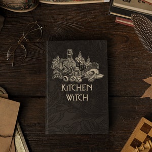 Kitchen Witch Recipe Book, Modern Wicca Recipe Book, Witchy Art Spell ...
