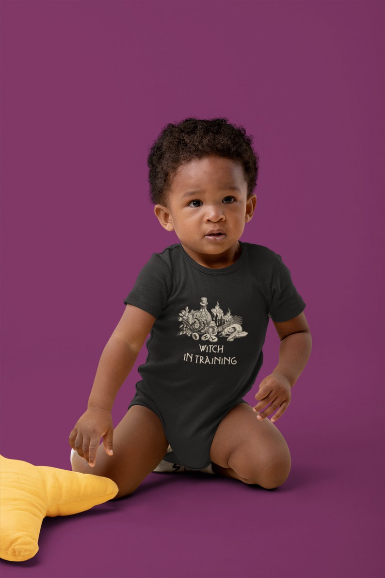 Witch Baby Shirt, Witch in Training Infant Tee, Toddler Halloween ...