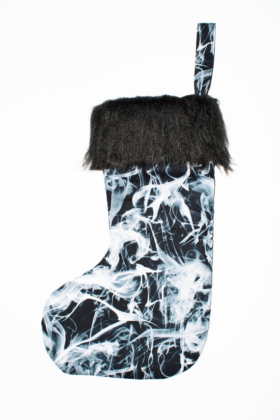 Gothic Creepy Smoke Christmas Stocking | Etsy