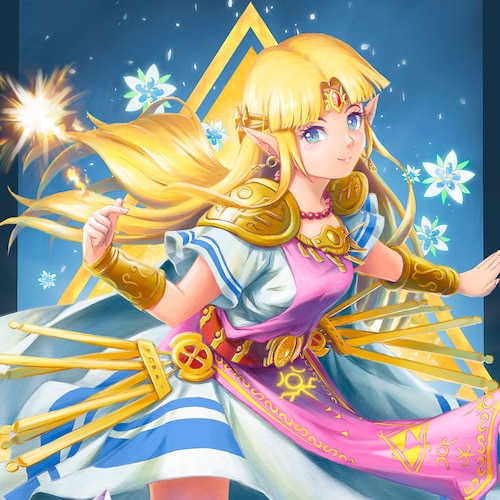 Zelda X Urbosa ART PRINT Lesbian A4 Poster With Variations - Etsy Singapore