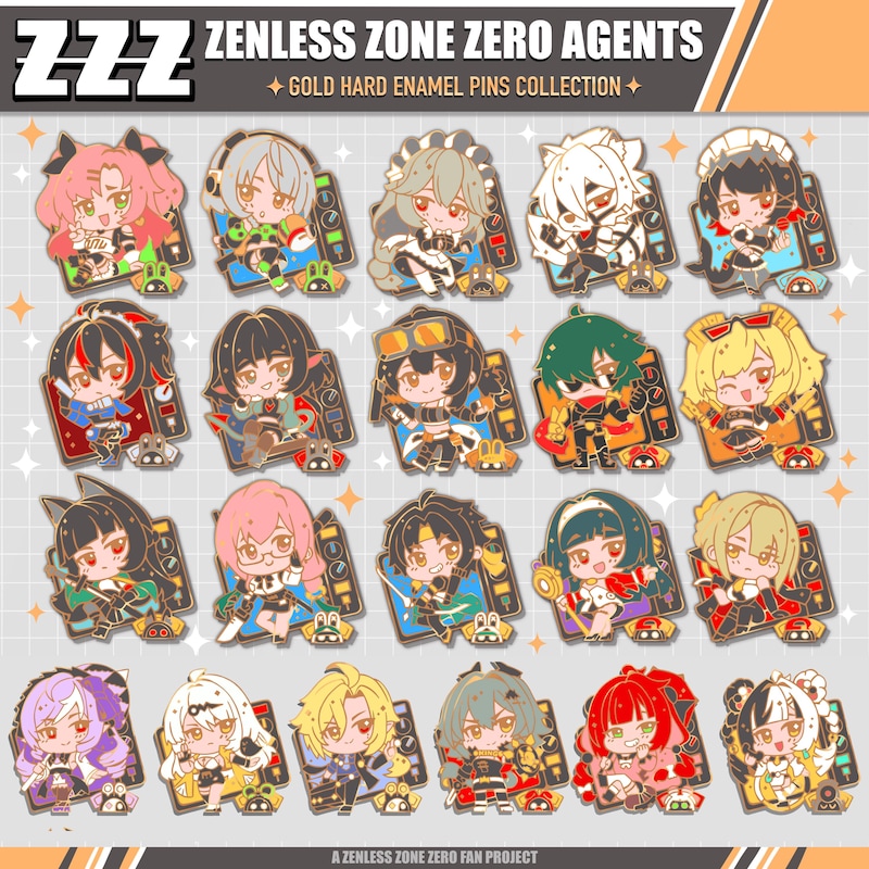Zenless Zone Zero Pin - Etsy Singapore