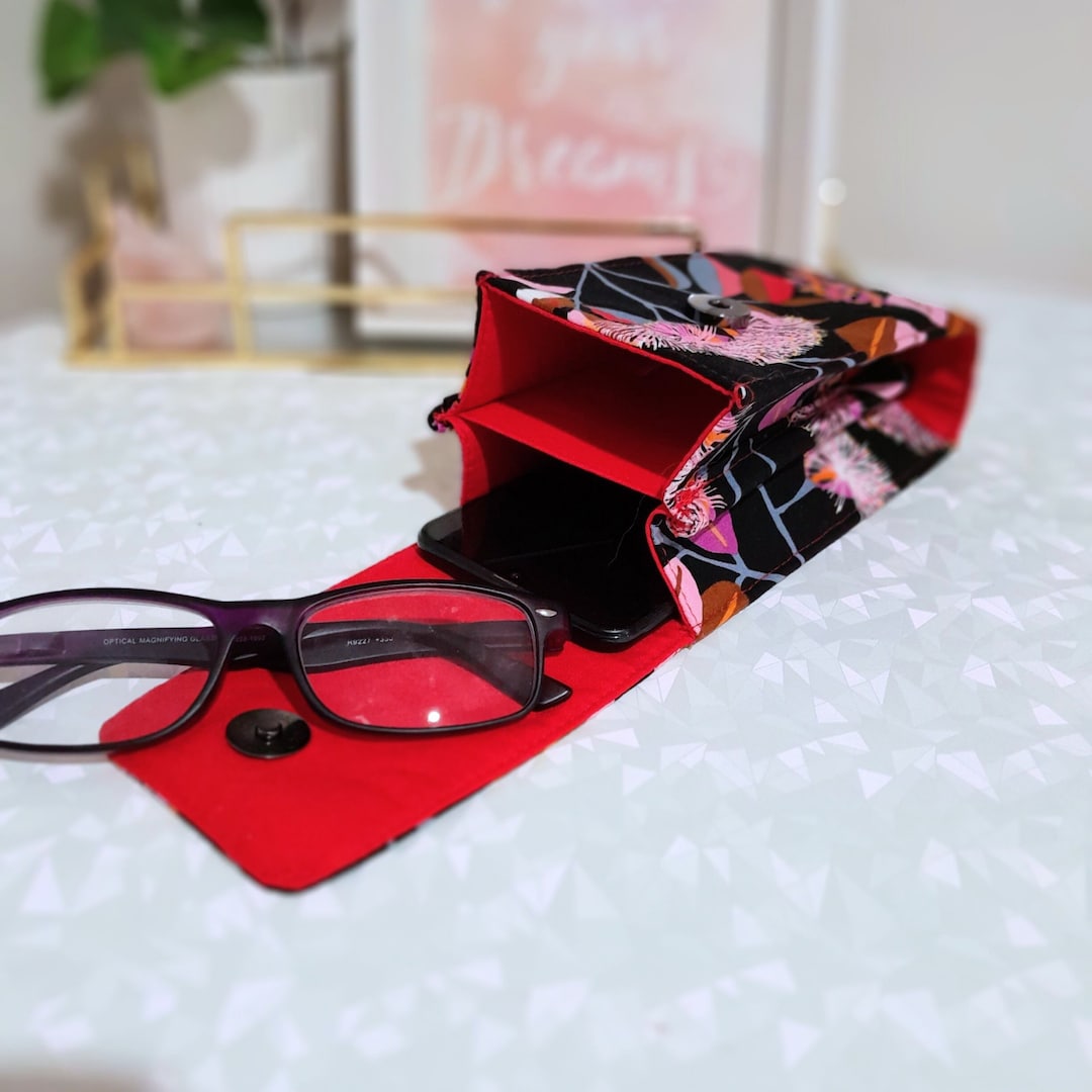 Personalise Double Eyeglasses Case - the Ultimate Eyewear Organiser - Etsy