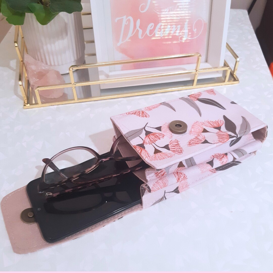 Personalised Double Eyeglasses Case the Ultimate Eyewear Organiser ...
