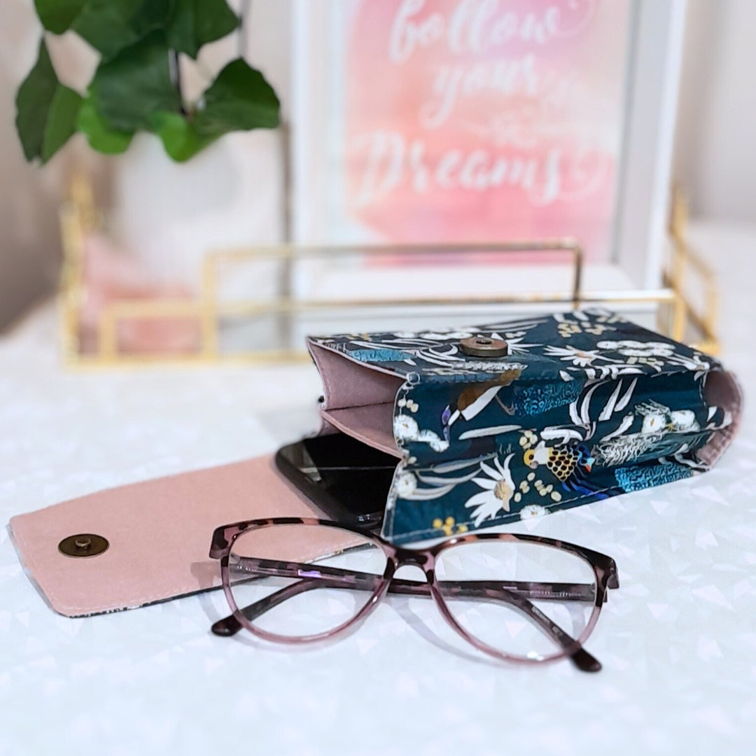 Personalised Double Eyeglasses Case - the Ultimate Eyewear Organiser - Etsy