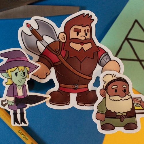 TAZ IPRE Sticker / the Adventure Zone - Etsy