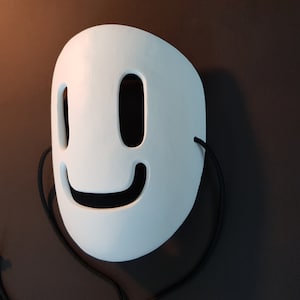 Smiley Mask Happy Version - Resin Masks Made to Order - Etsy