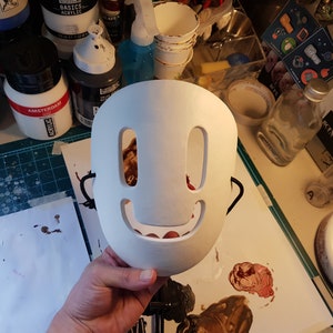 Smiley Mask Happy Version - Resin Masks Made to Order - Etsy