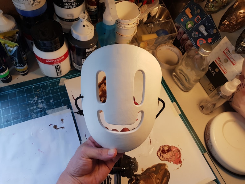 Smiley Mask Happy Version Resin Masks Made to Order - Etsy